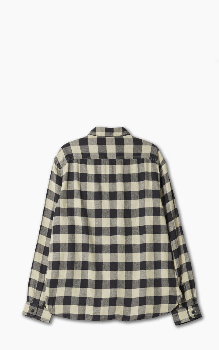 RRL Matlock Western Shirt Black/Cream