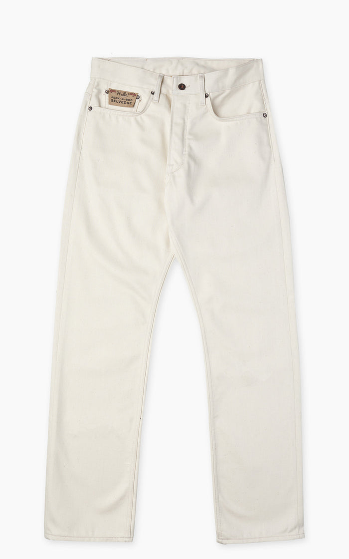 Railcar Fine Goods Rebels X105 Modern Straight Selvedge Ecru 12oz